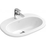 Villeroy & Boch O.Novo umywalka 56x40,5 cm wpuszczana w blat owalna ...